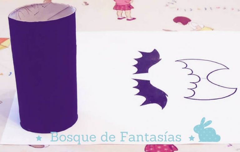 Hacemos un murciélago para Halloween | Manualidades para niños